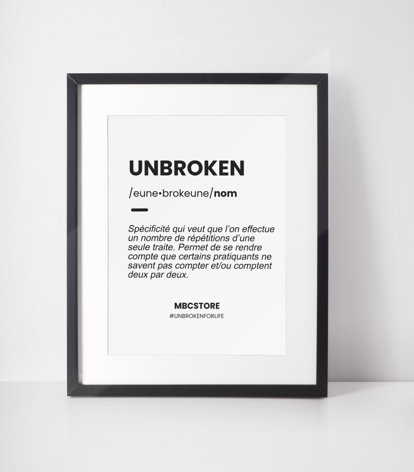Affiche Unbroken | MBC Store – MBC STORE
