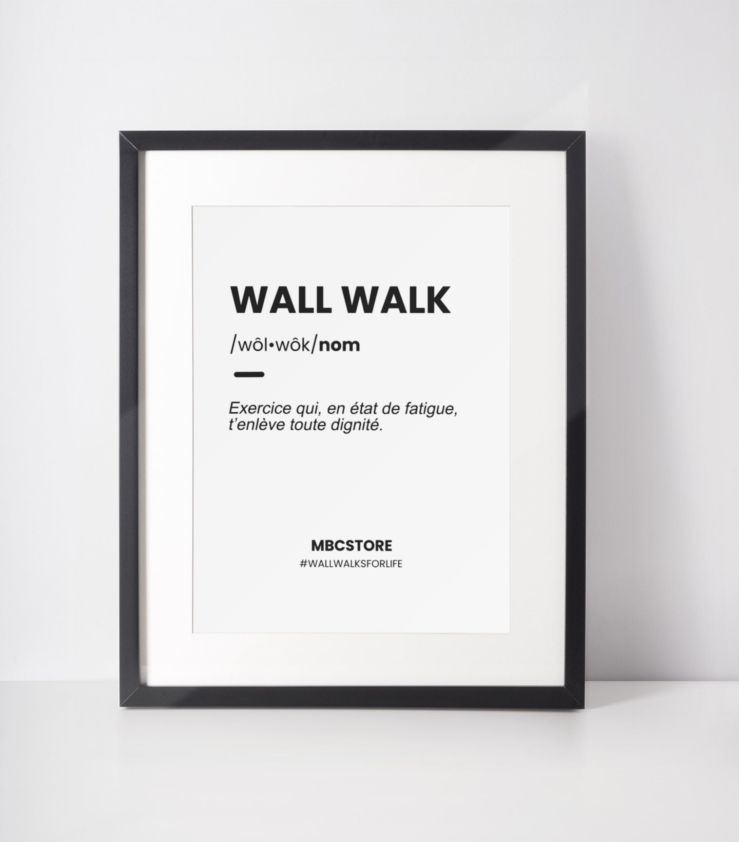 Affiche Wall Walk | MBC Store – MBC STORE